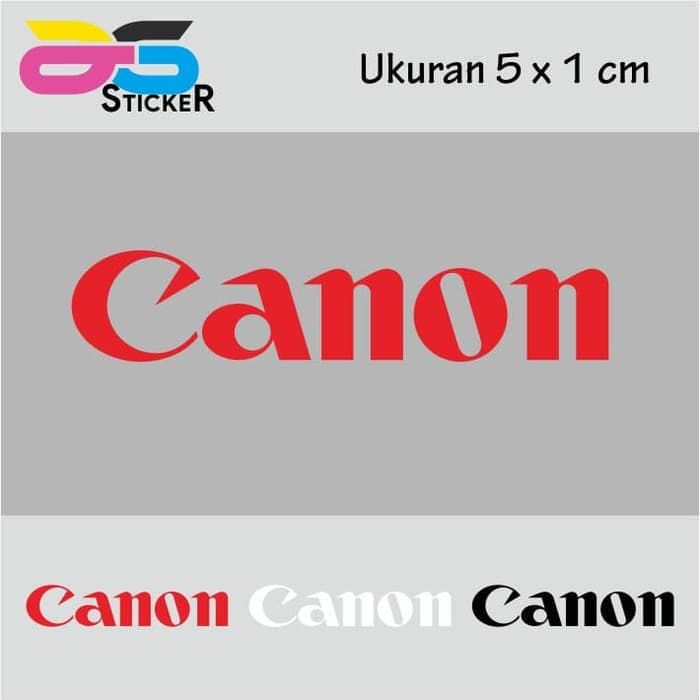 Sticker / Stiker Canon 5cm | Lazada Indonesia