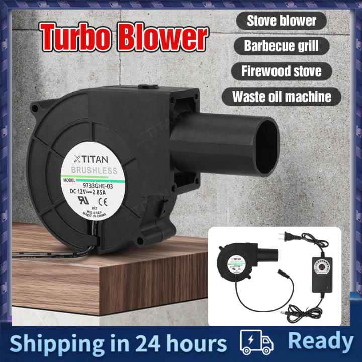 XTITAN Blower Fan Air Blower Kalan portable blower DC 12V cooking blowe ...