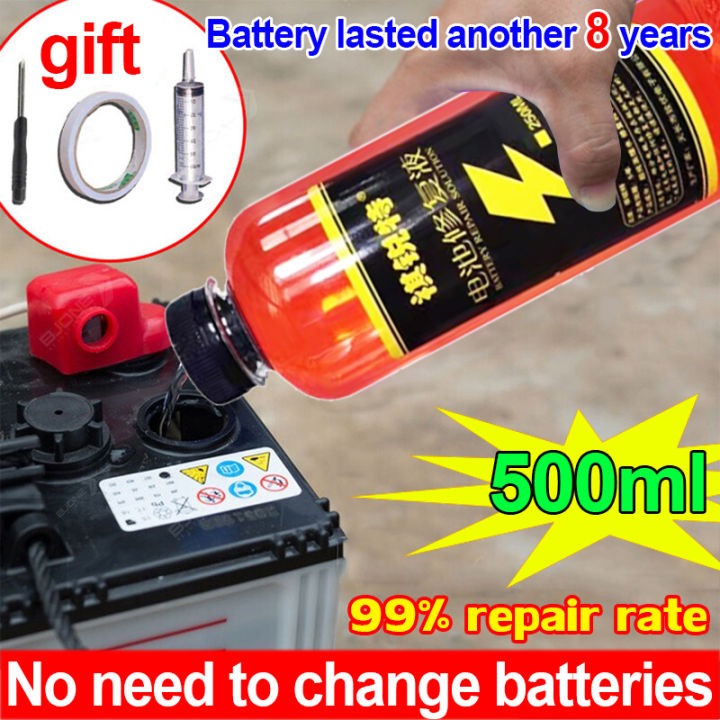 【2pcs】500ml Battery Repair Fluid Battery Repair Solution Recovery ...