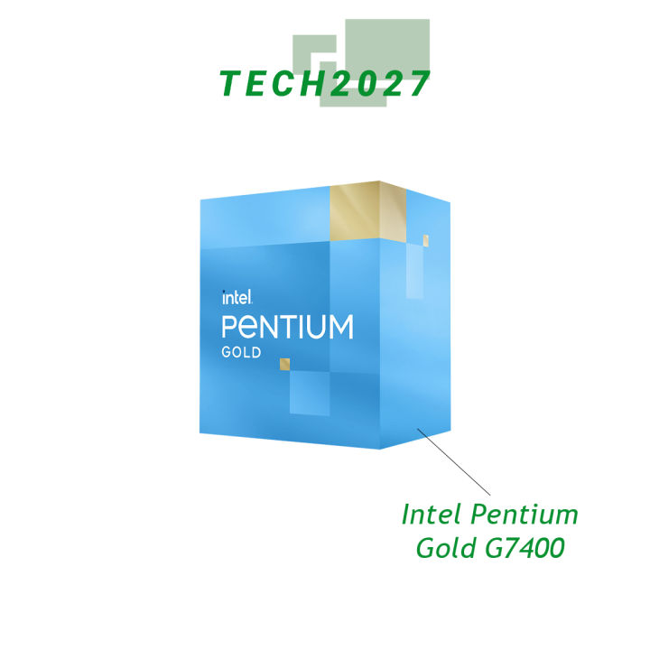 Intel Pentium Gold G7400 3.7 GHz Dual-Core LGA 1700 12TH GEN INTEL ...