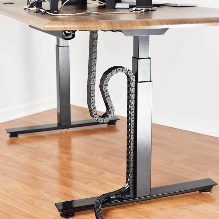 PivyCord-V Flex Chain Raceway Cable Management Solution for Sit-Stand ...