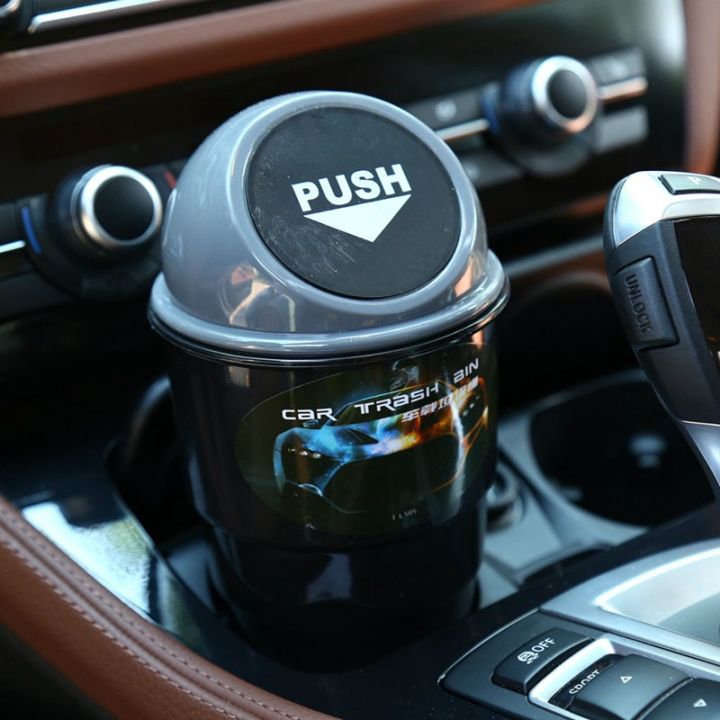 Car Onboard dustbin Automobile Mini trash can interior trim product ...