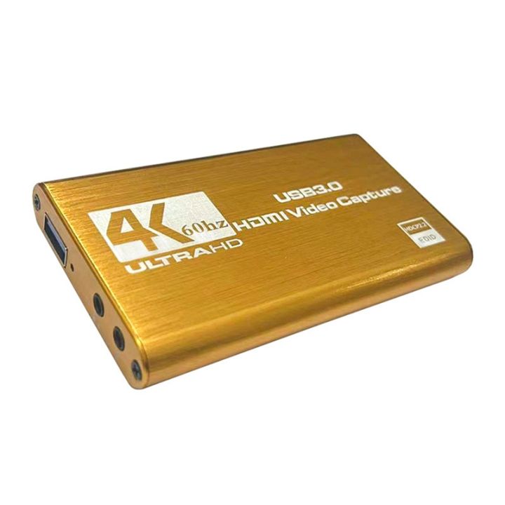 4K -Compatible Video Capture Card, USB3.0 1080P 60FPS Video Recorder ...