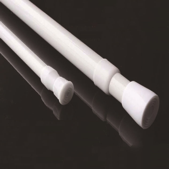 High-carbon steel Adjustable Curtain Rod Tension Rod Cloth Rail ...