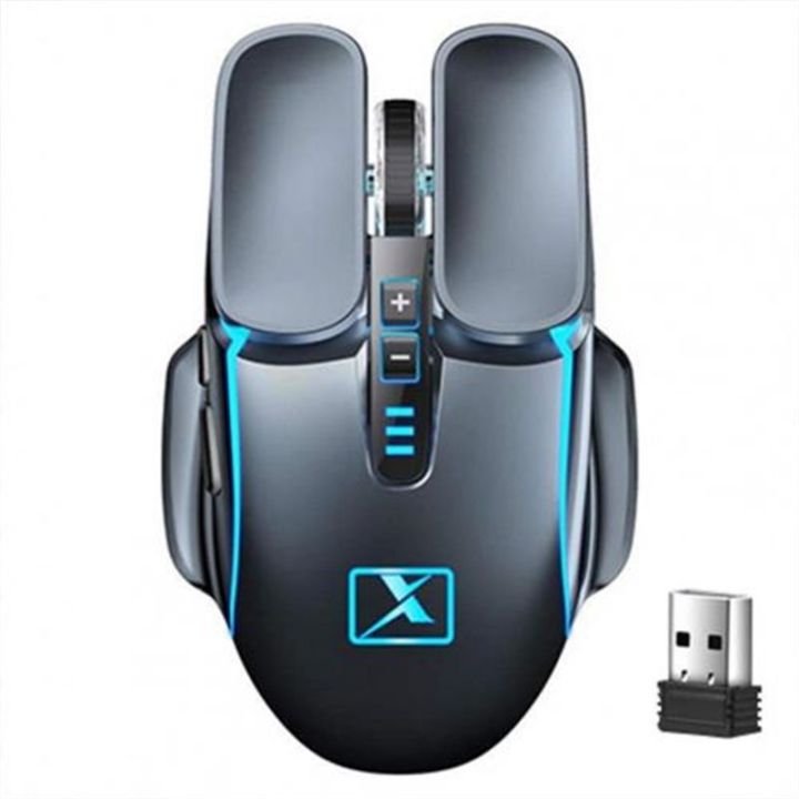 XINMENG M215 Wireless 2.4GHz Gaming Mouse Rechargeable RGB Adjustable ...