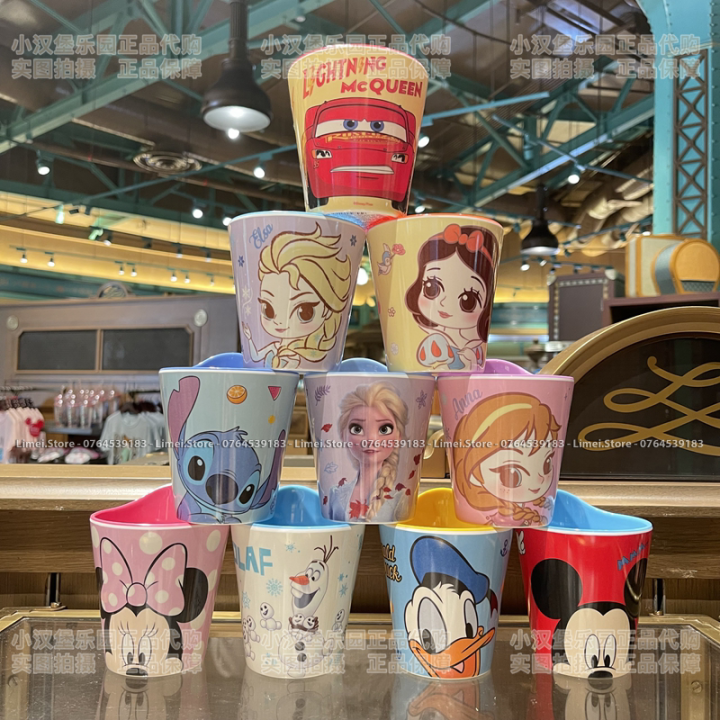[𝓛𝓲𝓶𝓮𝓲.𝓢𝓽𝓸𝓻𝓮] Ly nhựa uống nước melamine Frozen Elsa Mickey Princess ...