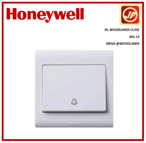 HONEYWELL PUSH SWITCH 16A 1G X 1W WITH 'BELL' SYMBOL R4778BWHI | Lazada ...