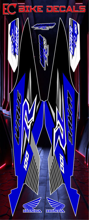 Honda Wave R100 Motorcycle Decals | Lazada PH