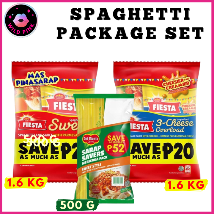 Spaghetti Pasta Set Mas Pinasarap Spaghettipid With Parmesan Cheese ...