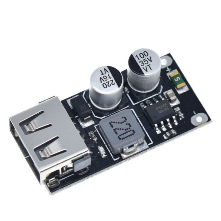 USB QC3.0 QC2.0 DC-DC Buck Converter Charging Step Down Module 6-32V 9V 12V 24V to Fast Quick ...