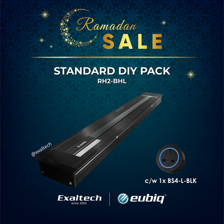 EUBIQ DIY PROMO Eubiq RH2 DIY Pack – BHL 1200mm with BS3/BS4 British ...