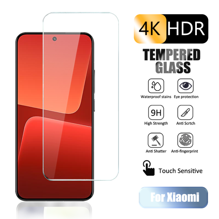 Tempered Glass For Xiaomi Redmi 13C 13 A3 A2 A2+ 12 12C A1 10A 10 10C 9T 9C 9A 8A 7A Note 13 12T ...