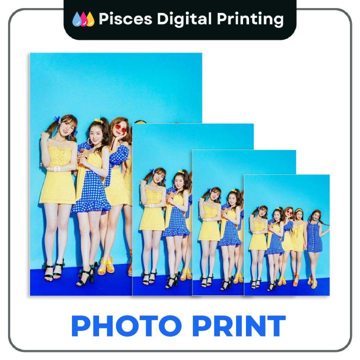 PDP Photo Print A4 - A5 - A6 - 8R - 5R - 4R - 3R | Lazada PH