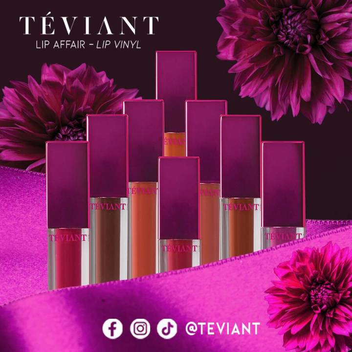 TEVIANT | LIP AFFAIR | LIP VINYL | LIGHTWEIGHT | Lazada PH