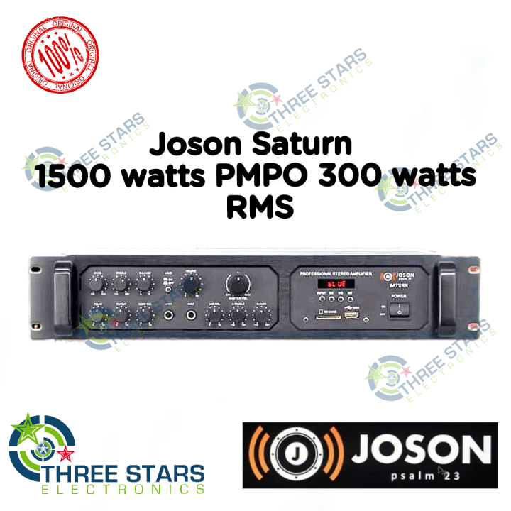 Joson Saturn 1500 watts PMPO 300 watts RMS Professional Digital ...