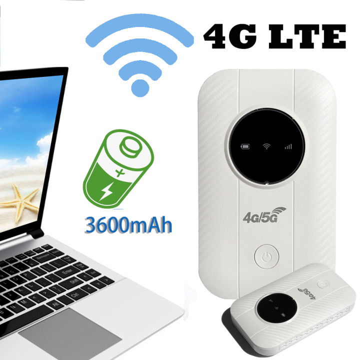 150Mbps LTE Portable Hotspot 3600mAh Wide Coverage 4G Sim Card Pocket ...