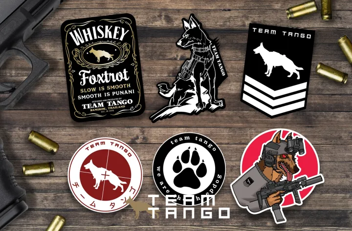 Team Tango stickers สติ๊กเกอร์แบรนด์ | Lazada.co.th