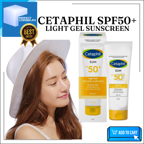 Cetaphil Sun SPF50+ Light Gel Offers High Broad Spectrum Sun Protection ...