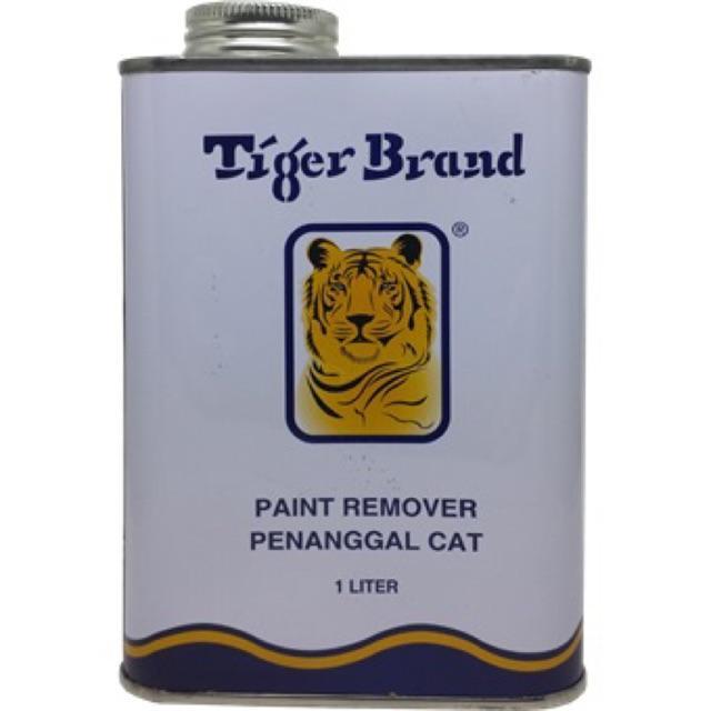 TIGER BRAND PAINT REMOVER / PENANGGAL CAT - 3.5LIT (MADE IN MALAYSIA ...