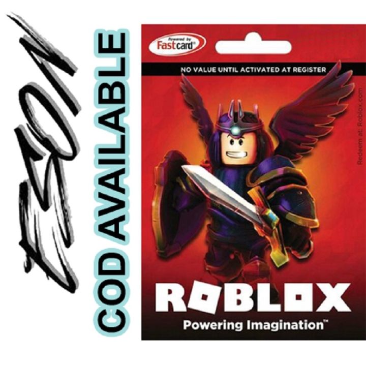 【COD】 Roblox Robux Gift Card 10 25 50 | Lazada PH