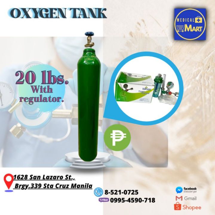 Oxygen Tank 20LBS with contentrefill | Lazada PH