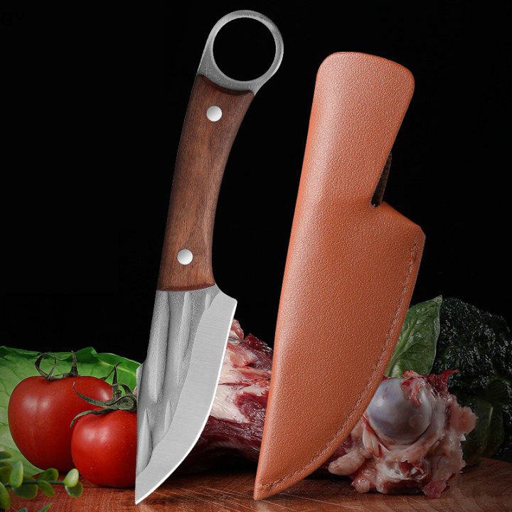 GY Mongolian Hand Handle Meat Knife, Hand Chop Meat Knife, Meat Cutting ...