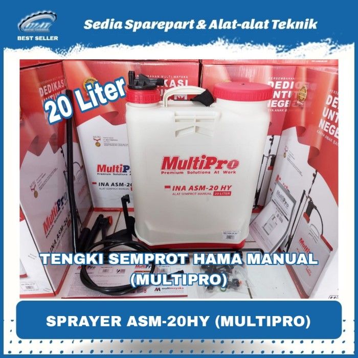 TANGKI SEMPROT HAMA ALAT SEMPROTAN MANUAL MULTIPRO ASM 20HY 20 LITER ...