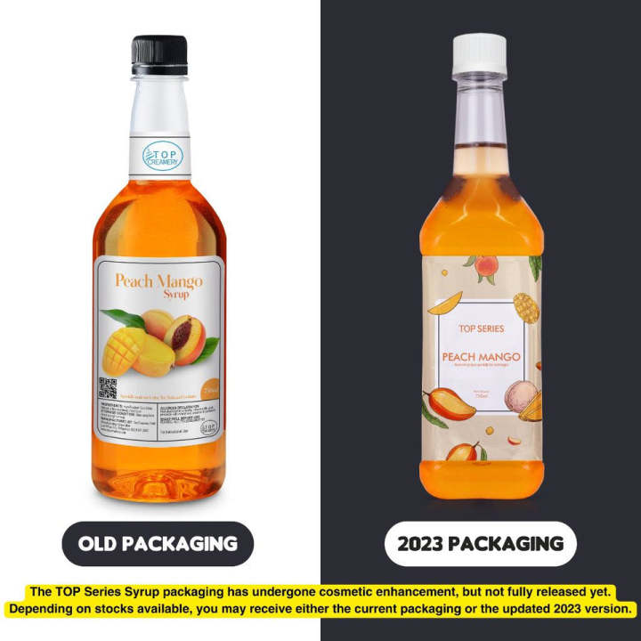 Top Series Peach Mango Syrup 750mL | Lazada PH