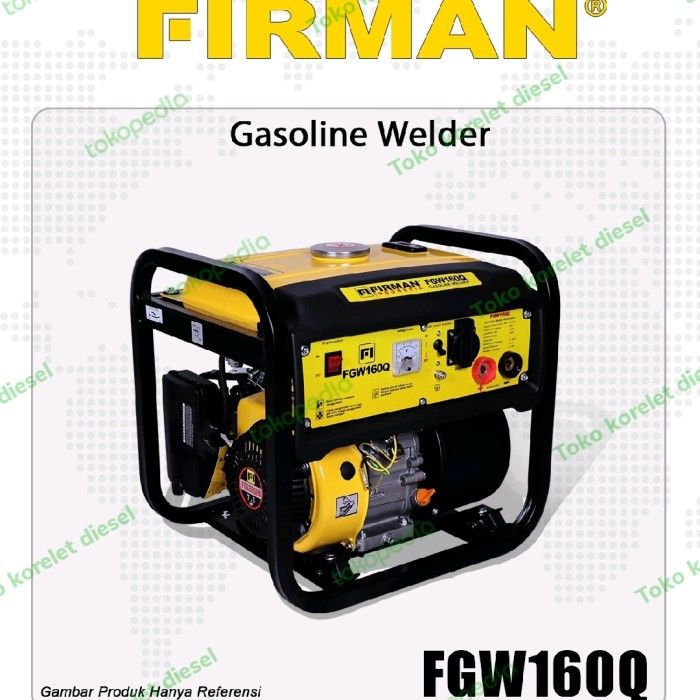 MESIN GENSET LAS BENSIN FIRMAN FGW 160 Q GASOLINE WELDER | Lazada Indonesia