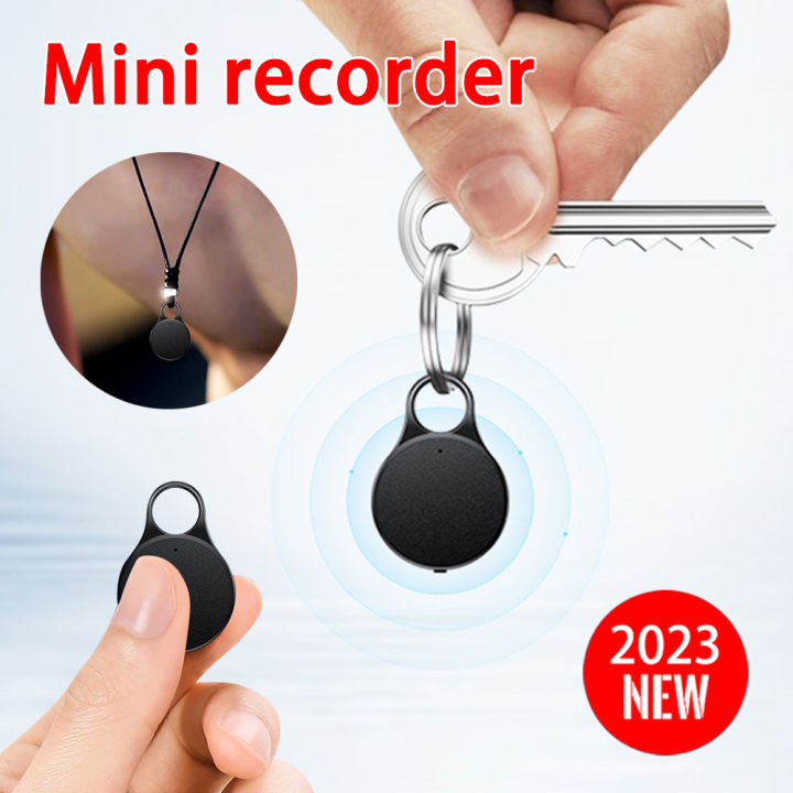Keychain Neck Hanging Mini Voice Recorder MP3 Player Voice Activated ...