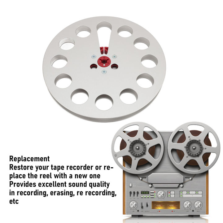 Open Reel Sound Tape Aluminum Alloy Empty Tape Reel for Reel To Reel ...