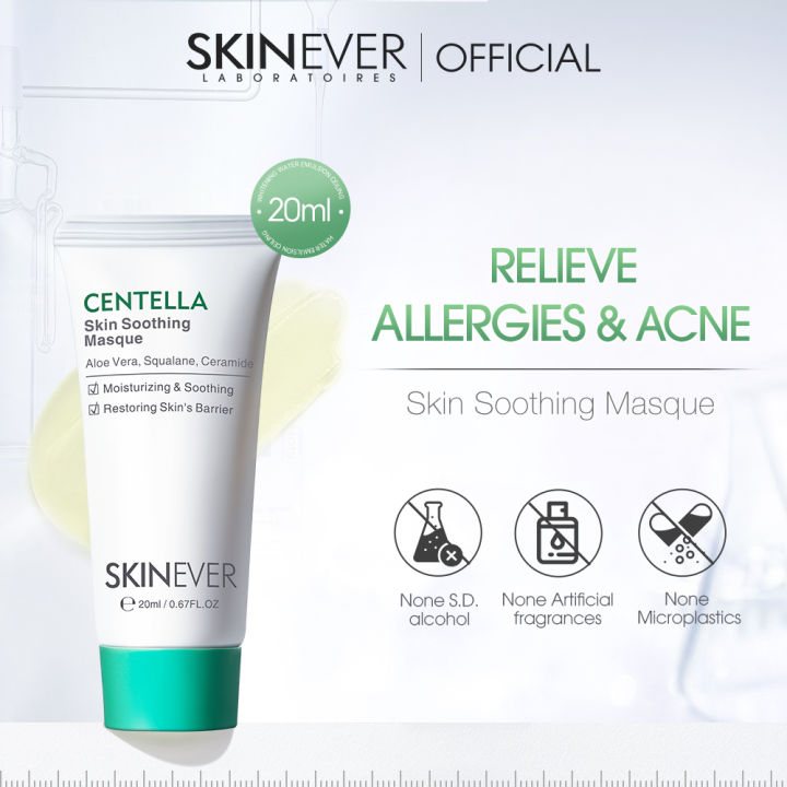 SKINEVER Centella Soothing Masque Sample 20ML | Lazada PH