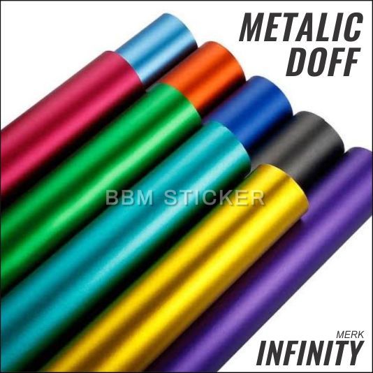(45cm x 50cm) Skotlet Stiker Metalic Doff Sticker Motor Mobil | Lazada ...
