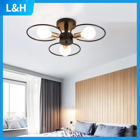L&H Nordic creative source 3 light post-modern living room bedroom ...