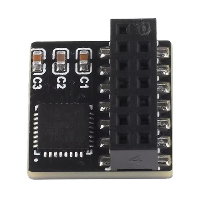 【eyr mall】-TPM 2.0 SPI Parallel Encryption Safety Module 14 Pin SPI ...