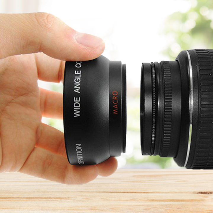 Wide Angle Lens Infrared Compatible 52mm 0.45x Super Wide Angle Macro ...