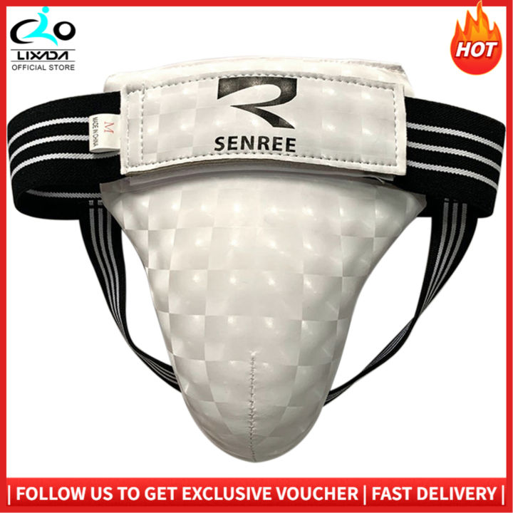 Men Abdominal and Groin Protector Guard for Boxing Training Muay Thai ...