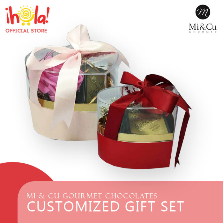 Hola Store Mi & Cu GOURMET CHOCOLATE Valentines Gift Set (TeaMelt ...