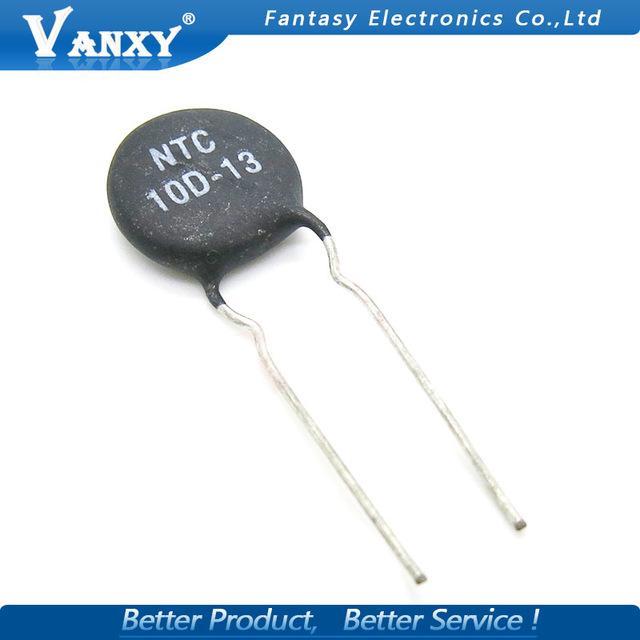 10pcs NTC Thermistor Resistor NTC 10D-13 Thermal Resistor | Lazada PH