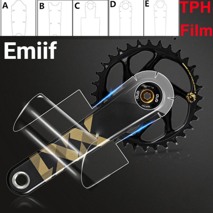 Emiif Bicycle Crank Protector Stickers Decals MTB Mountain Bike ...