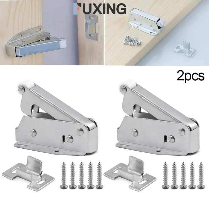 FUXING Push To Open Door Spring Catch Tool Touch Attic Auto Latch Catch ...
