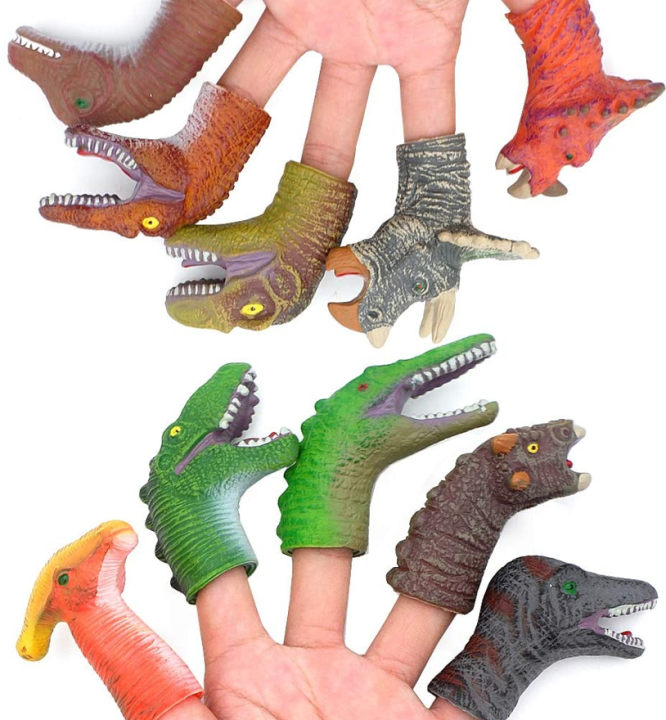 YMS Rubber Finger Puppet Realistic Animals Finger Toys | Lazada PH