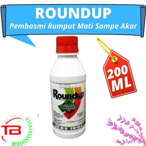 Roundup Herbisida Pembasmi Rumput Mati Sampe Akar 200 ML 486 SL RONAP ...