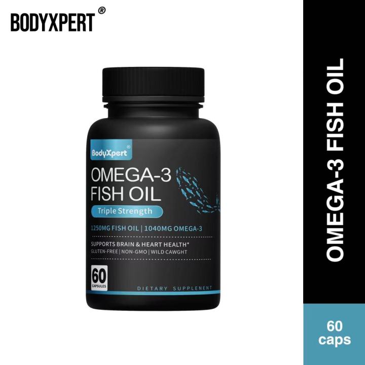 Omega 3 Fish Oil dengan EPA & DHA Asam Lemak dari Wild Alaska Pollock ...