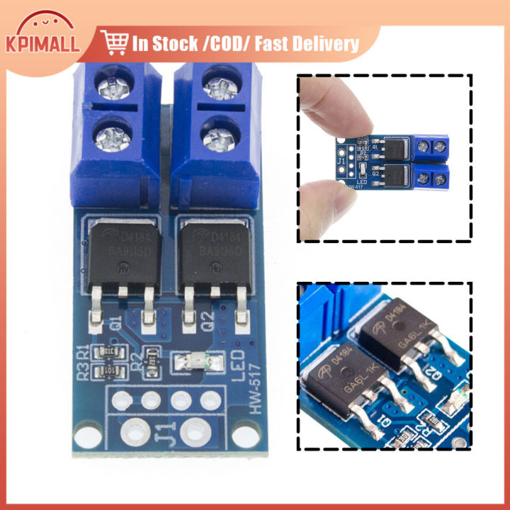 Practical Touch Switch Module 15A 400W PWM Switch Control Board MOSFET ...
