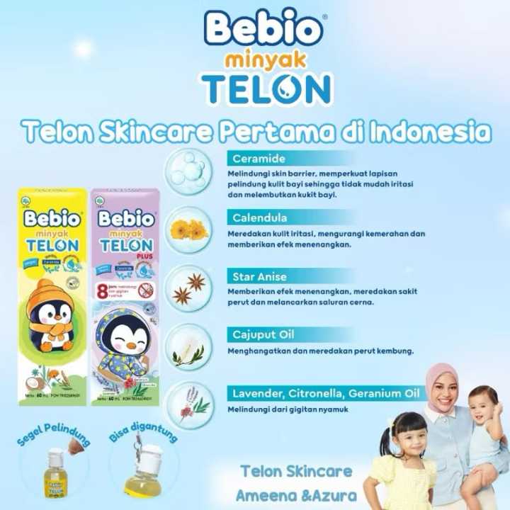 BEBIO Minyak Telon Ceramide Original 60ml | Bebio Minyak Telon Ceramide ...