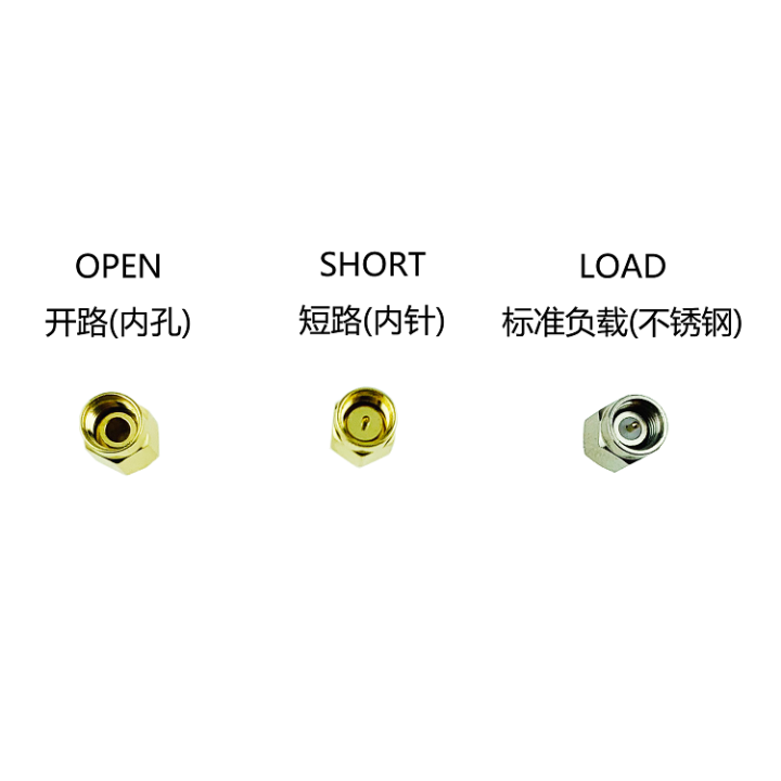 DC-6GHz 50Ω Ohm Short Circuit Open Circuit NanoVNA-F Calibrator SMA ...