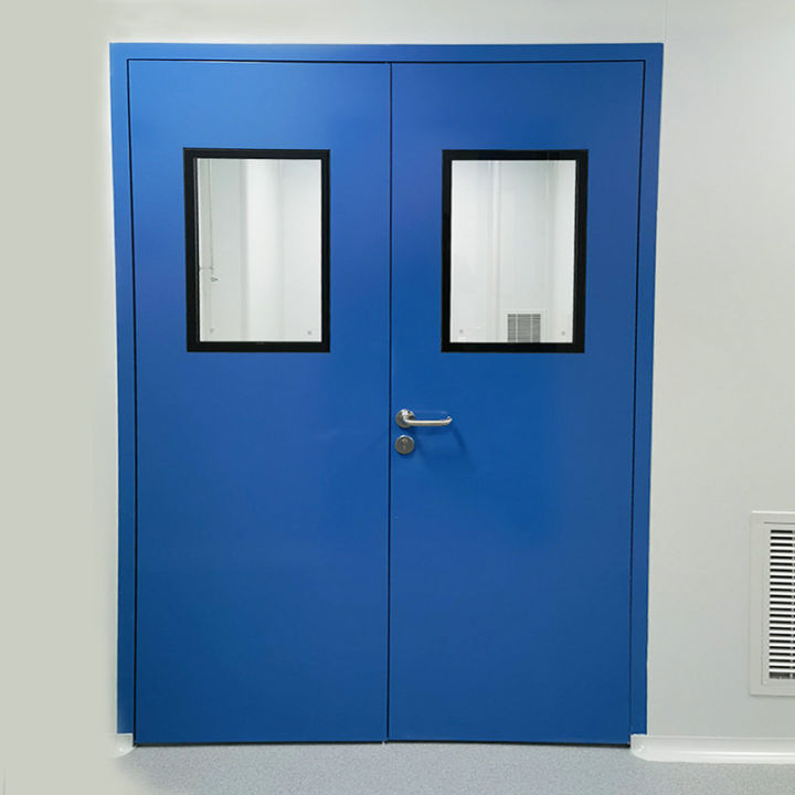 Steel purification door Dust-free workshop door Laboratory steel door ...