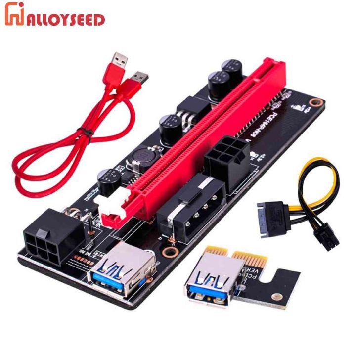 PCI Express Riser Card USB 3.0 Cable PCI-E 1X to 16X Adapter for GPU Mining | Lazada