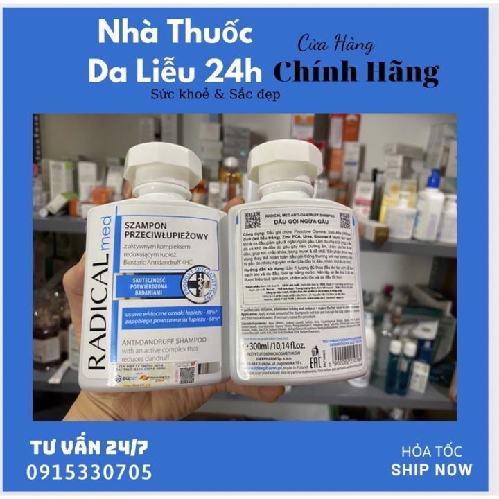 Dầu gội ngừa gàu Radical MED ANTI DANDRUFF SHAMPOO | Lazada.vn